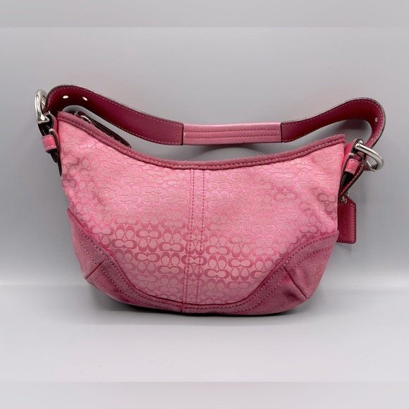 Coach | Bags | Coach Pink Mini Vintage Hobo | Poshmark